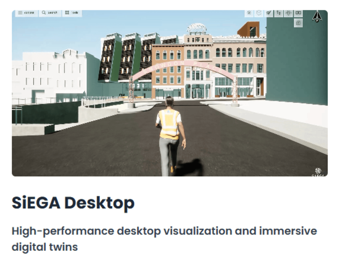 SiEGA Viewer - Immersive 3D Geospatial Platform | AERO AI
